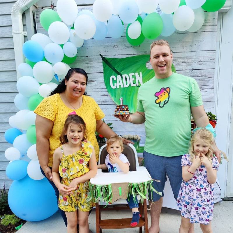 Caden's 1st Birthday party! We were so excited to have friends and ...
